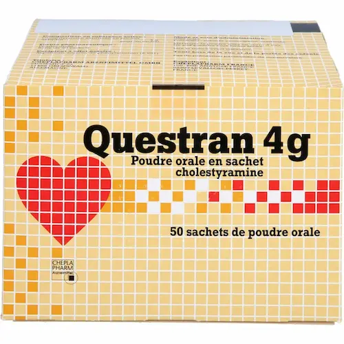اطلب كويستران أكياس 4 جرام 50 كيس لخفض مستوى الكوليسترول